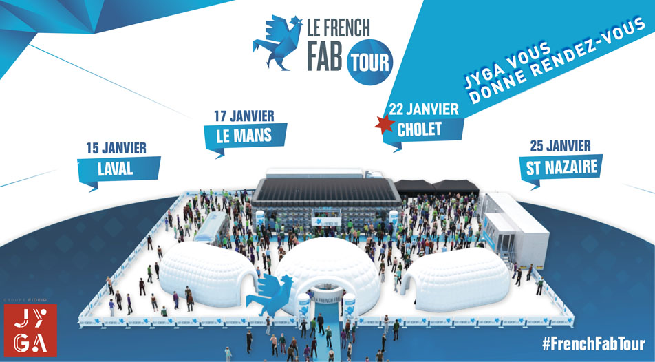 JYGA au French Fab Tour Cholet | Jyga